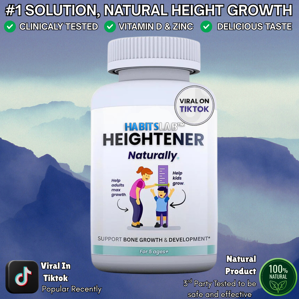 Height Booster for Natural Growth – Habits Lab™